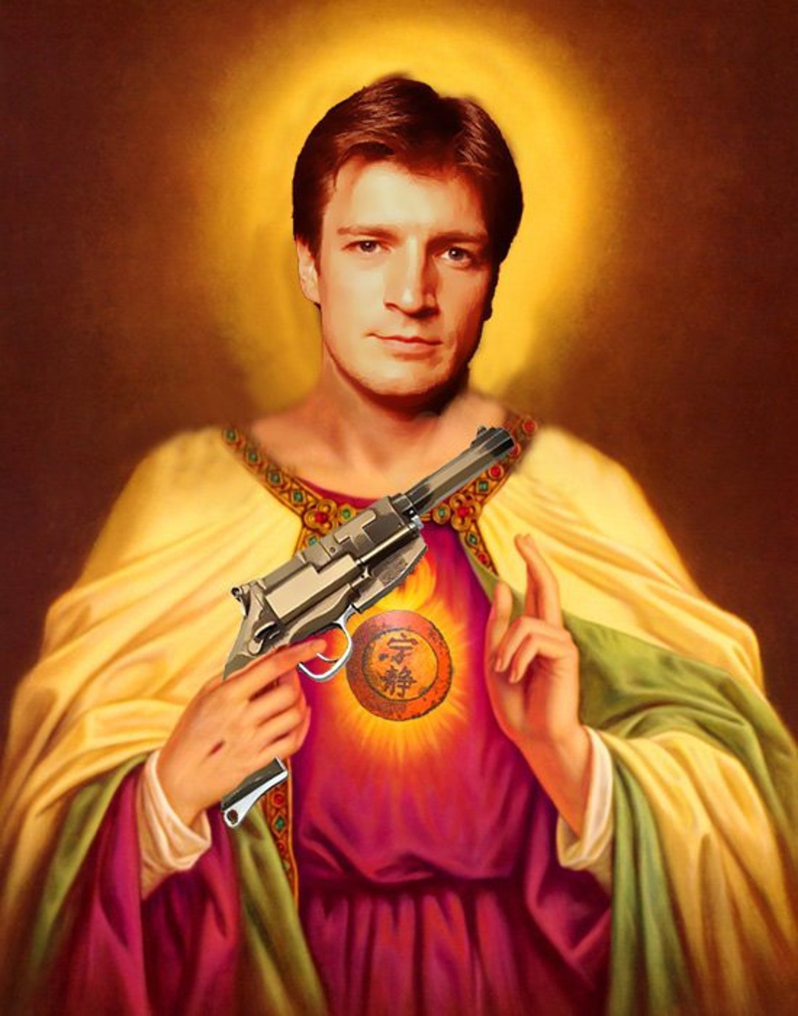 Saint Malcolm Reynolds Print 8x10 - Etsy