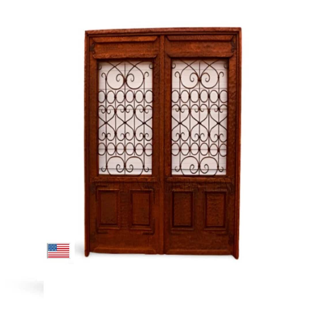 Solid Wood Door for Front Entrance of House, Hand Carved Custom Door ...