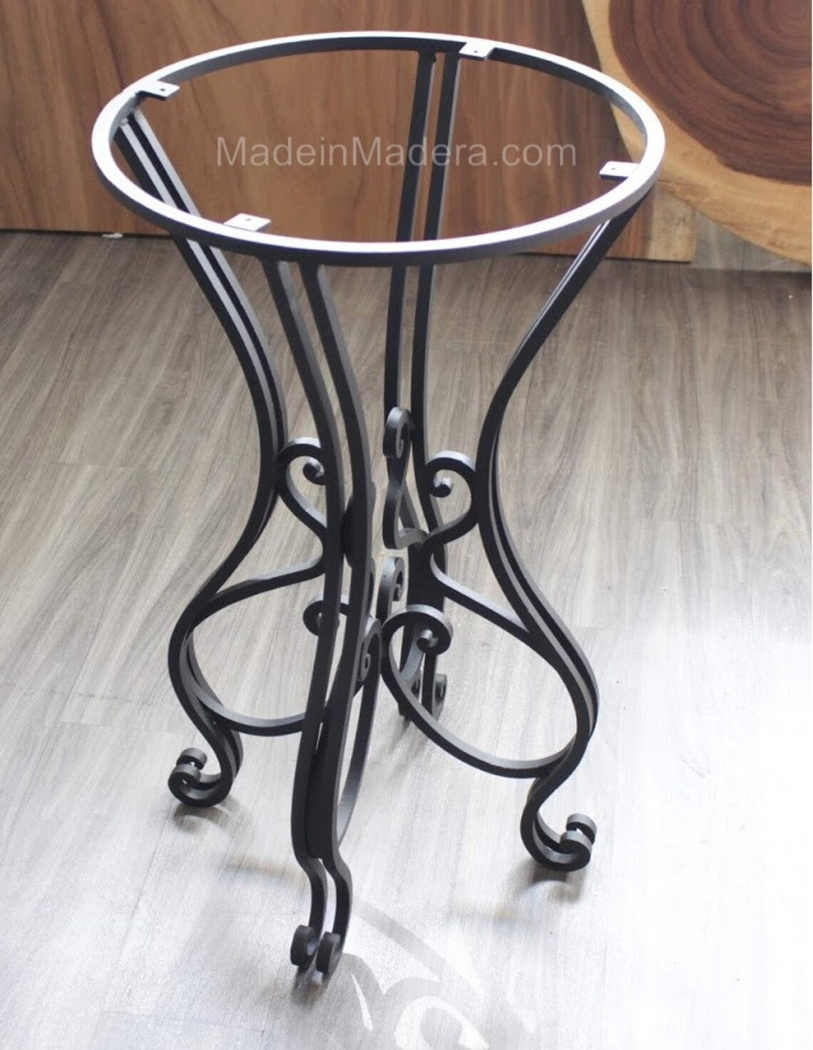 Forged-iron Table Bases Wrought Iron Table Base Foyer Table - Etsy