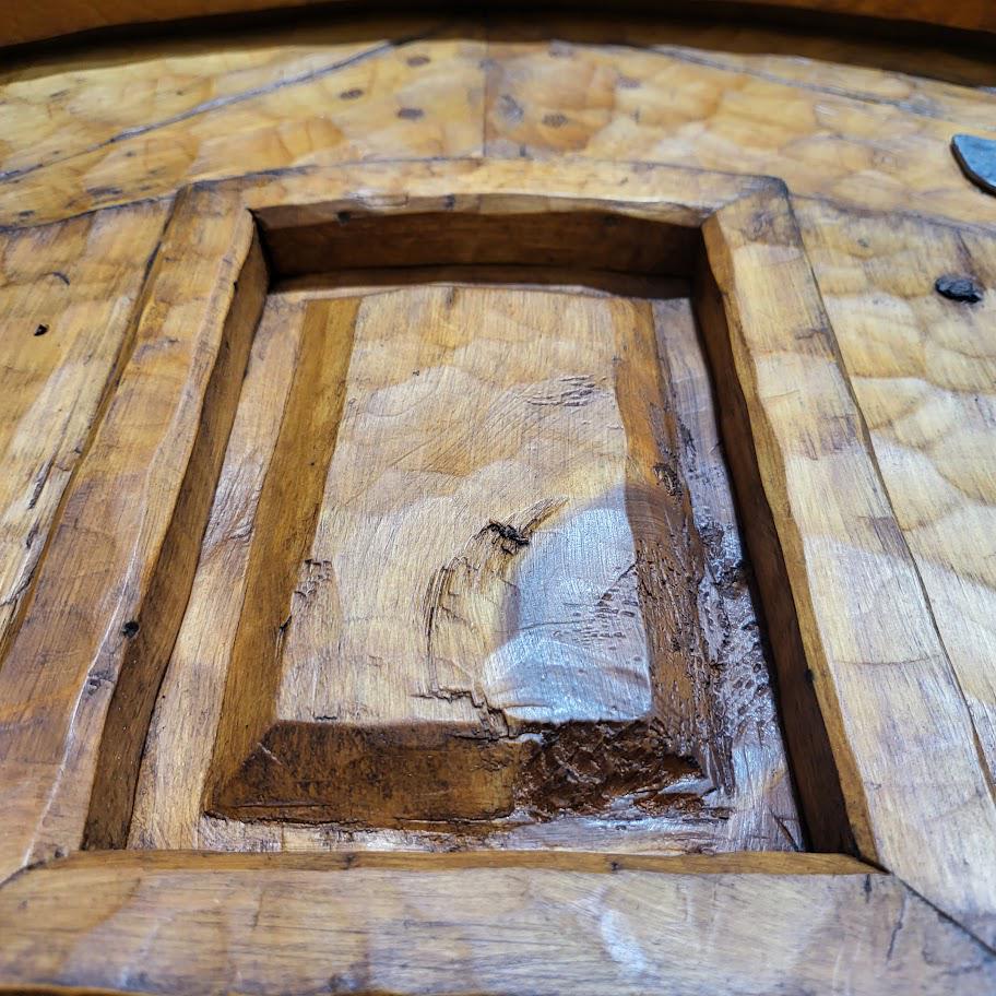 Custom Solid Wood Top Arched Door, Handcrafted Antique Entrance Front ...