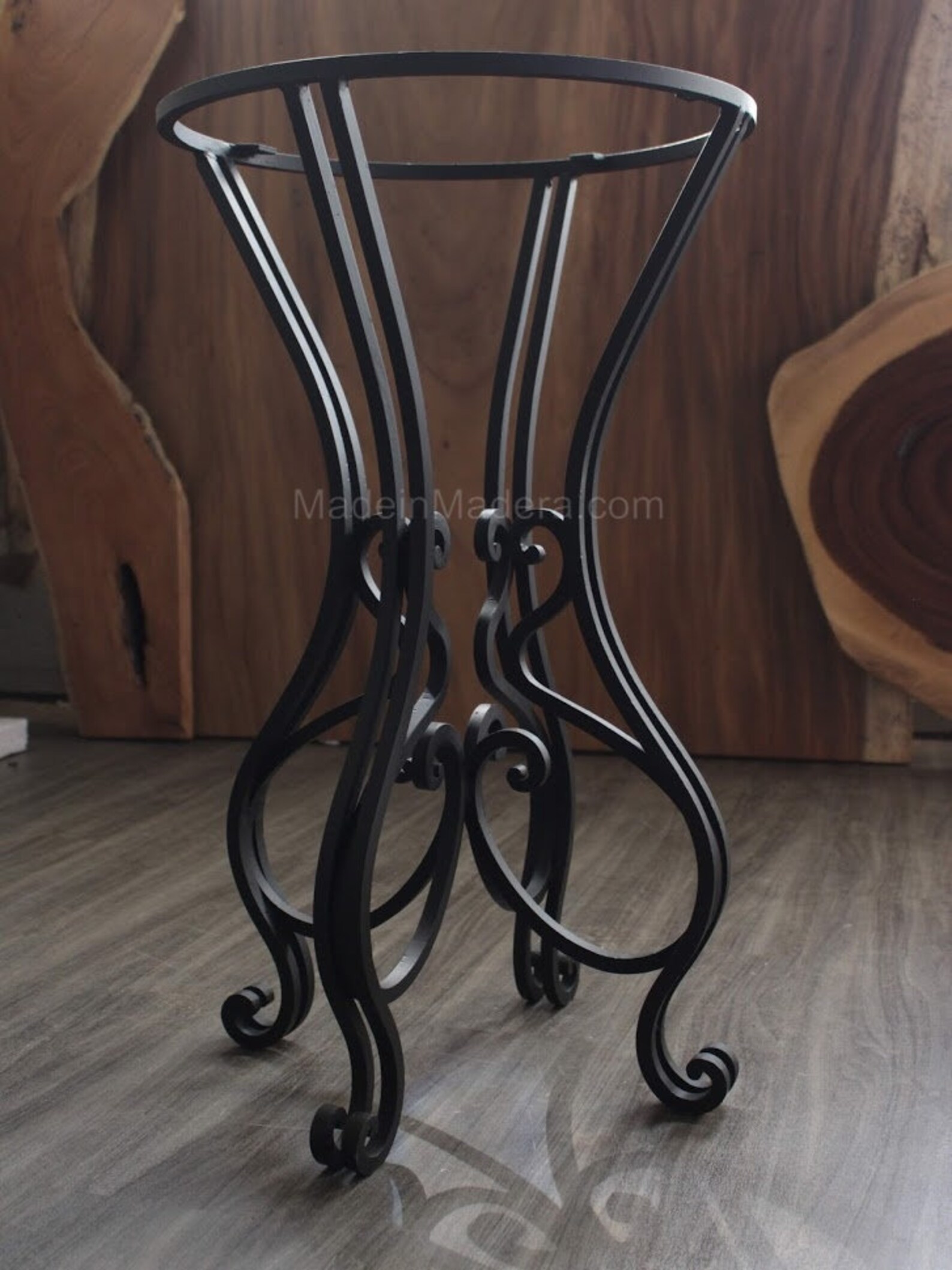 Forged-iron Table Bases wrought iron table base Foyer | Etsy