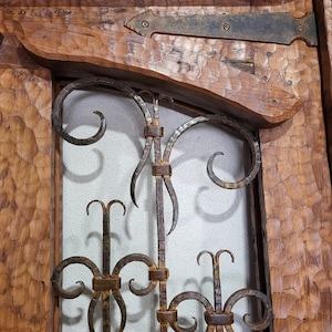 Antique Distressed French Door, Hand Carved Custom Door for Exterior ...