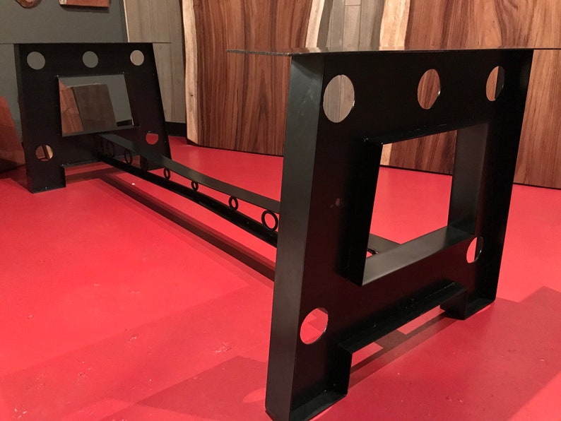 Metal Table Base. Steel Industrial Dining Table Base. Metal - Etsy