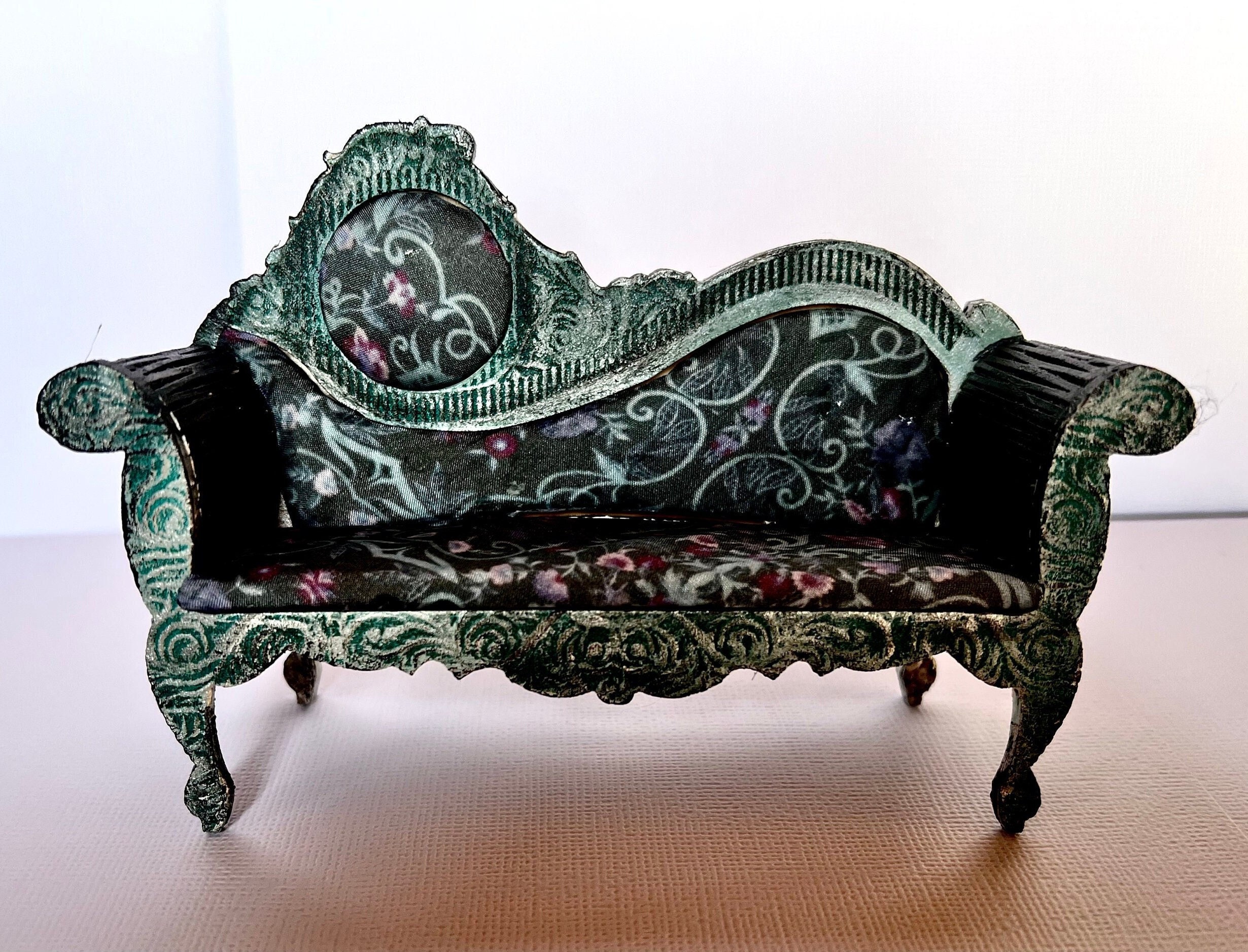 Miniature Sofa 1/12 Scale, DIY, Made in Australia, Dollhouse , Kit - Etsy