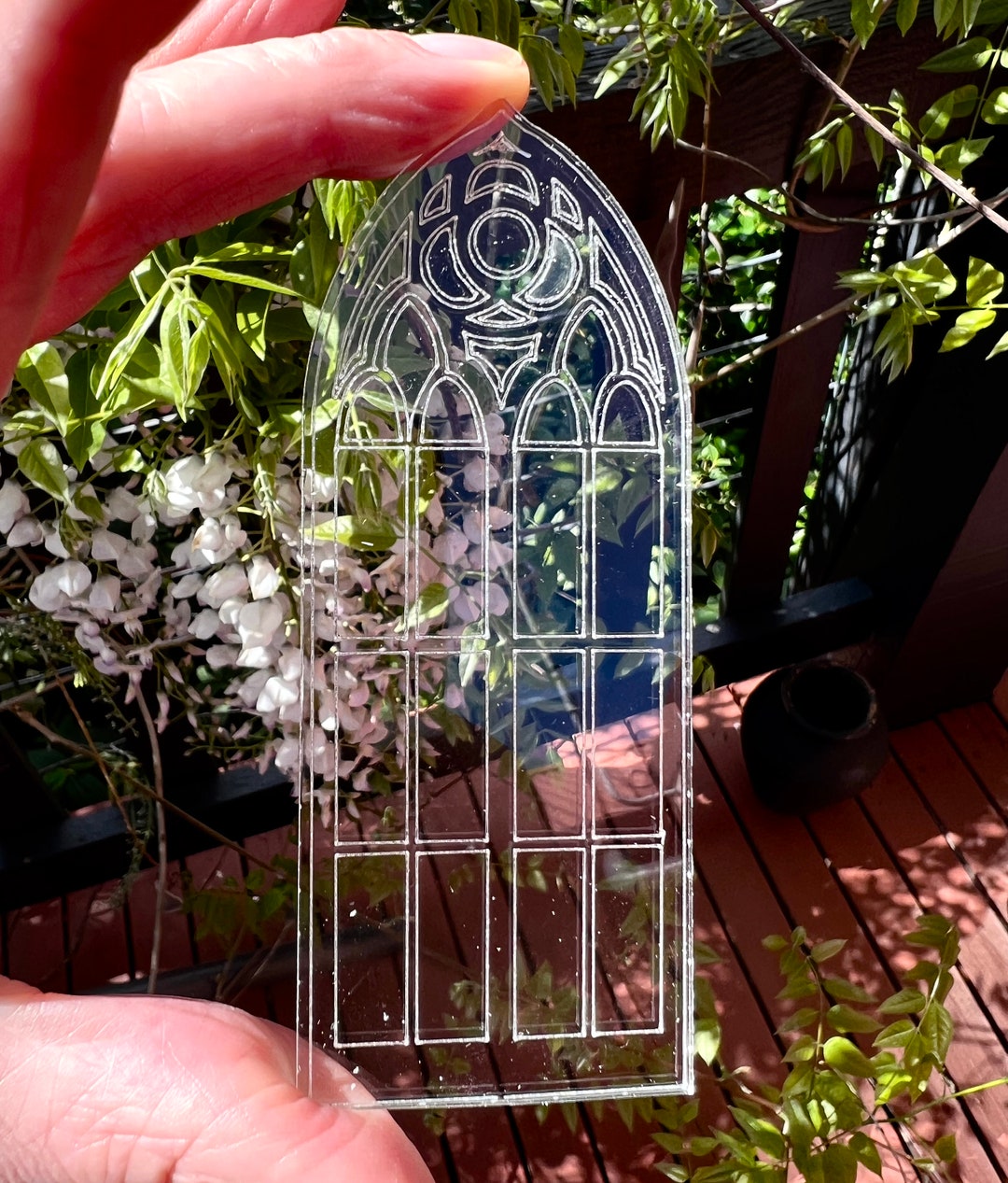 Half Scale, KIT, Gothic Window, Leadlight, Screen, Room Divider, Hand ...
