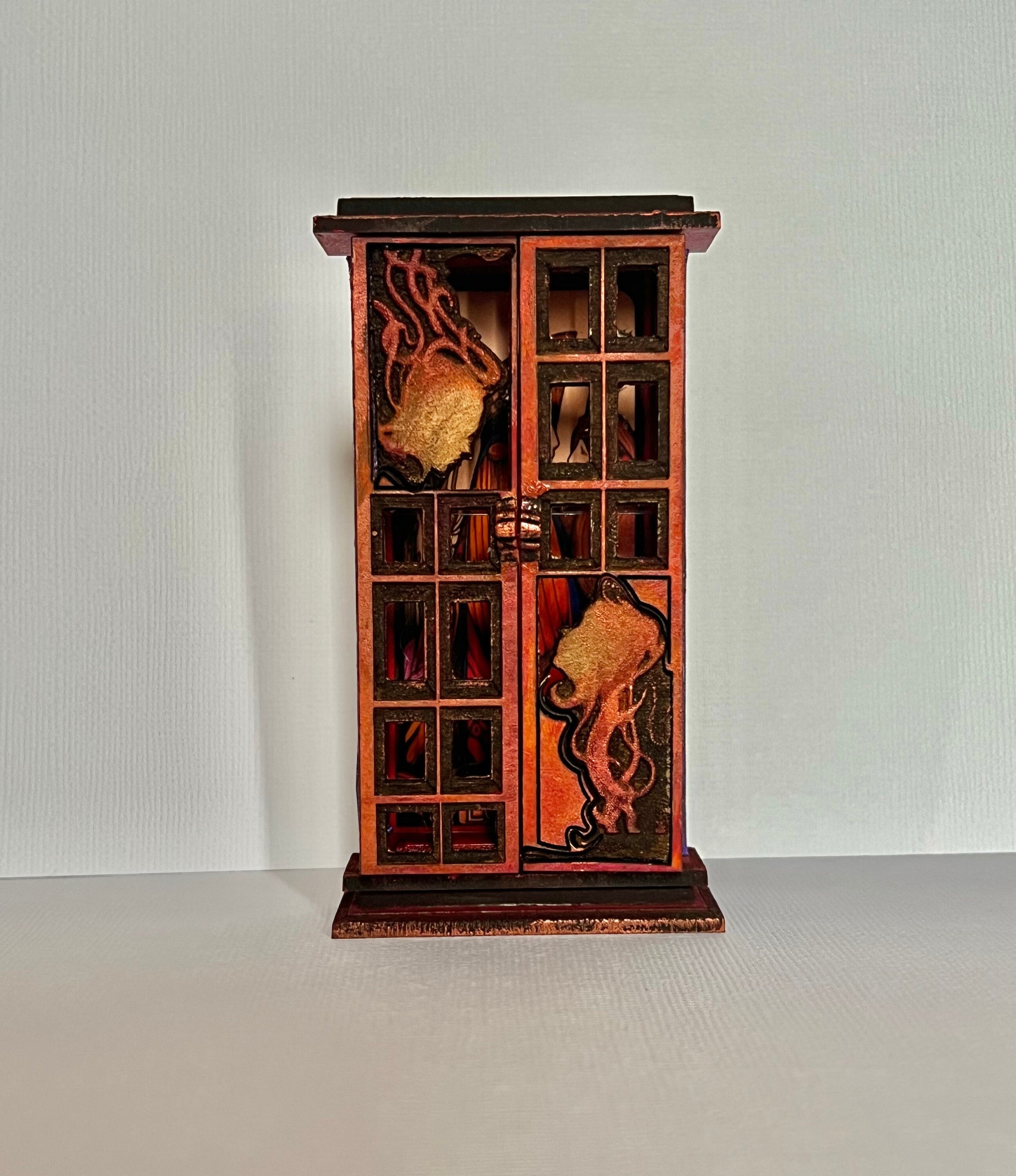 Miniature Cabinet 1/12 Scale Also Suit Half Scale KIT - Etsy
