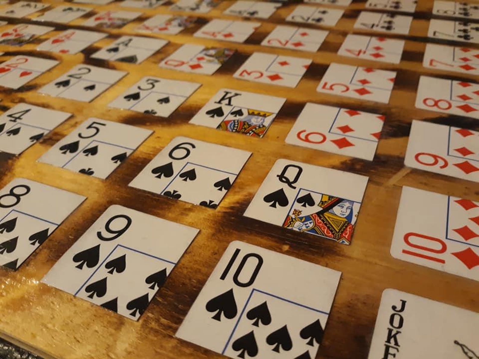 Handmade Wood Burned Sequence Game Board: 24-inch Round - Etsy