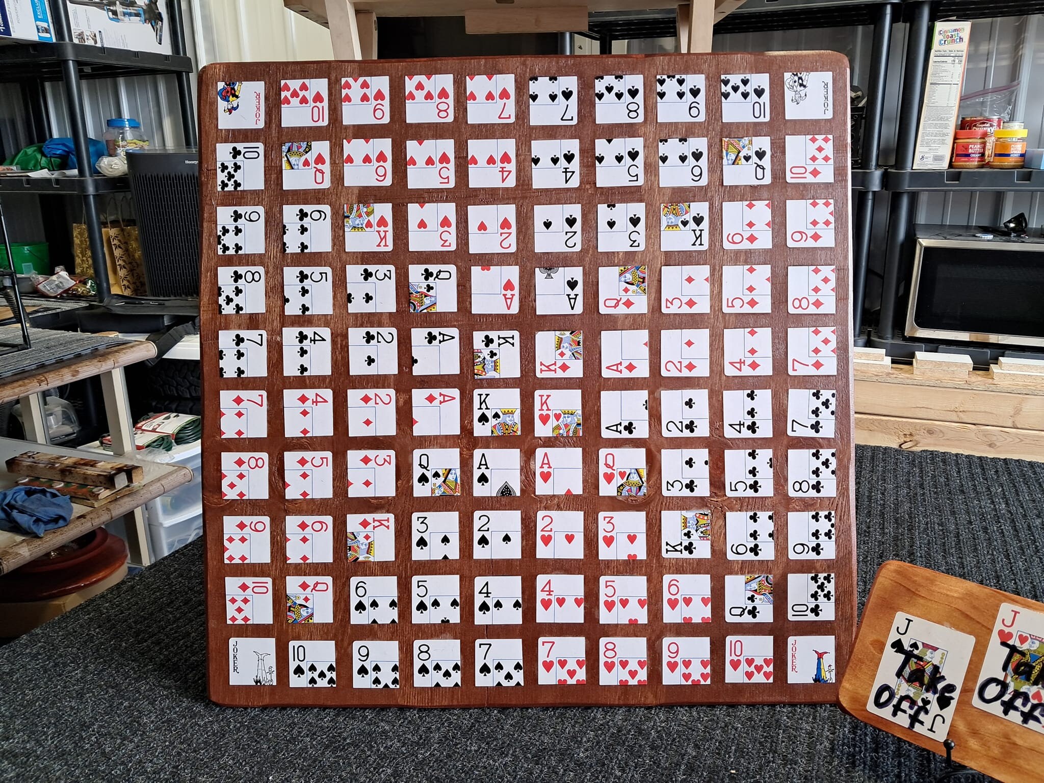 Handmade Engraved Sequence Game Board - Etsy