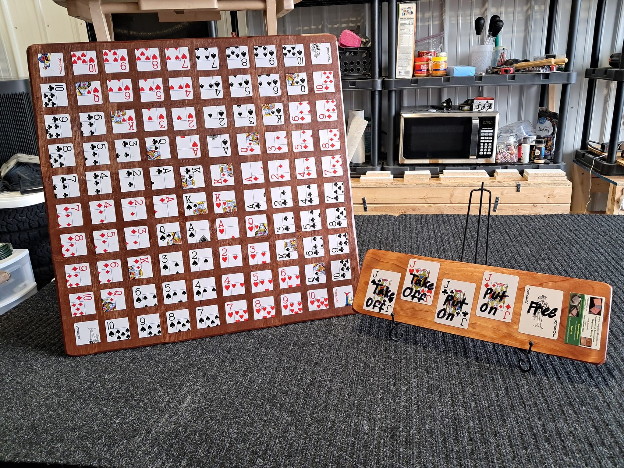 Handmade Engraved Sequence Game Board - Etsy