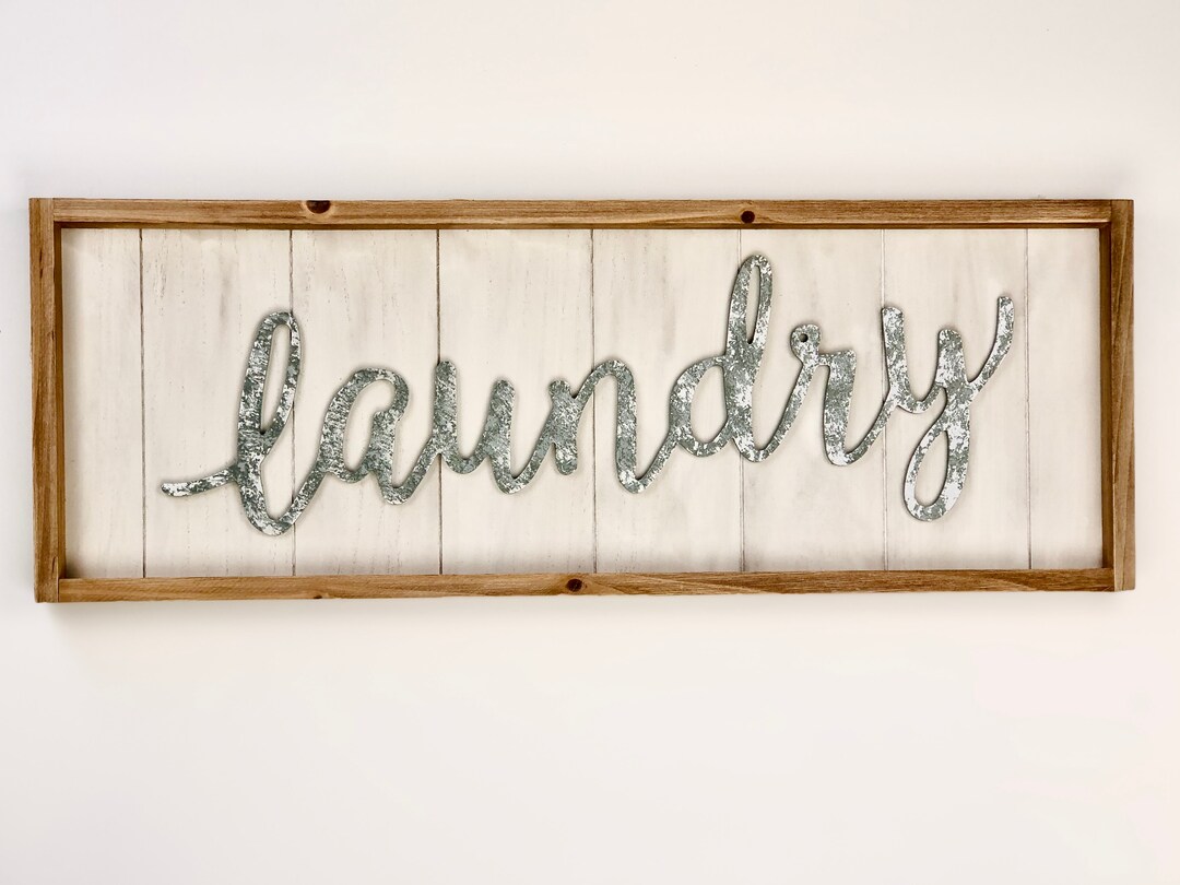 Laundry Signs, Wood Laundry Sign,laundry Signs for Laundry Room,laundry ...