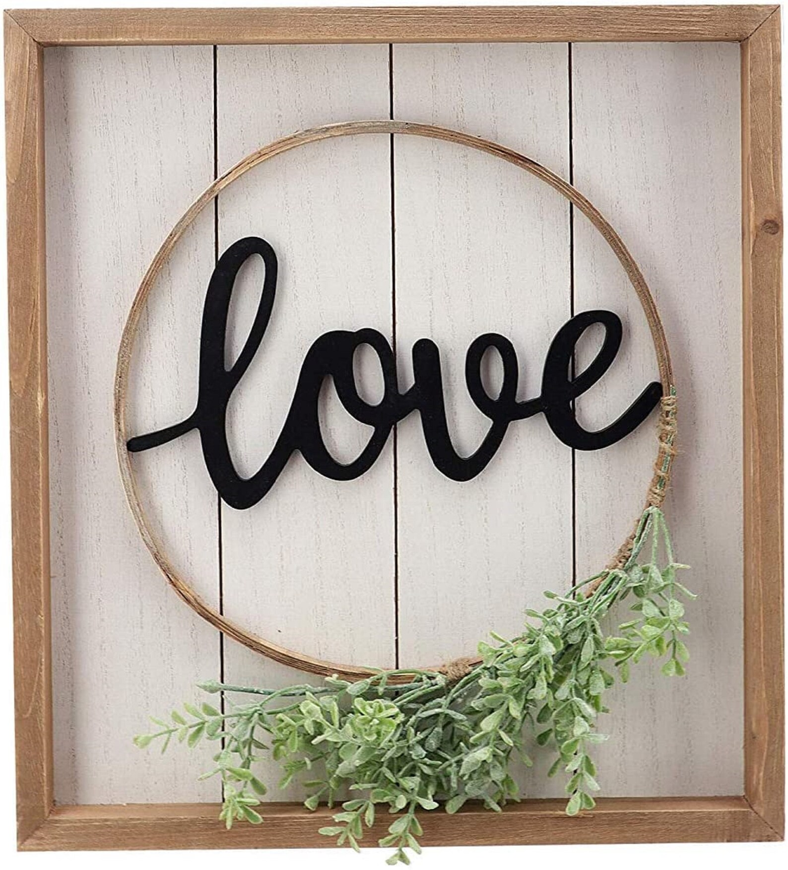 Love Decorative Sign for Wall Rustic Farmhouse Accent Love | Etsy