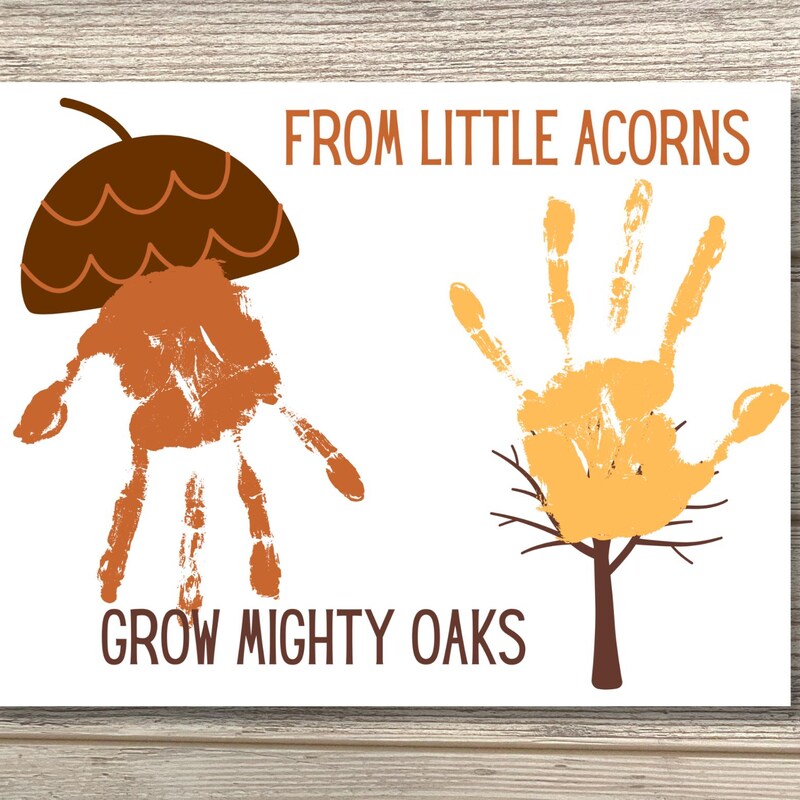Painted Acorns - Etsy