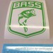 Bass Decal Fishing Decal Fishing Sticker Fishing Vinyl - Etsy