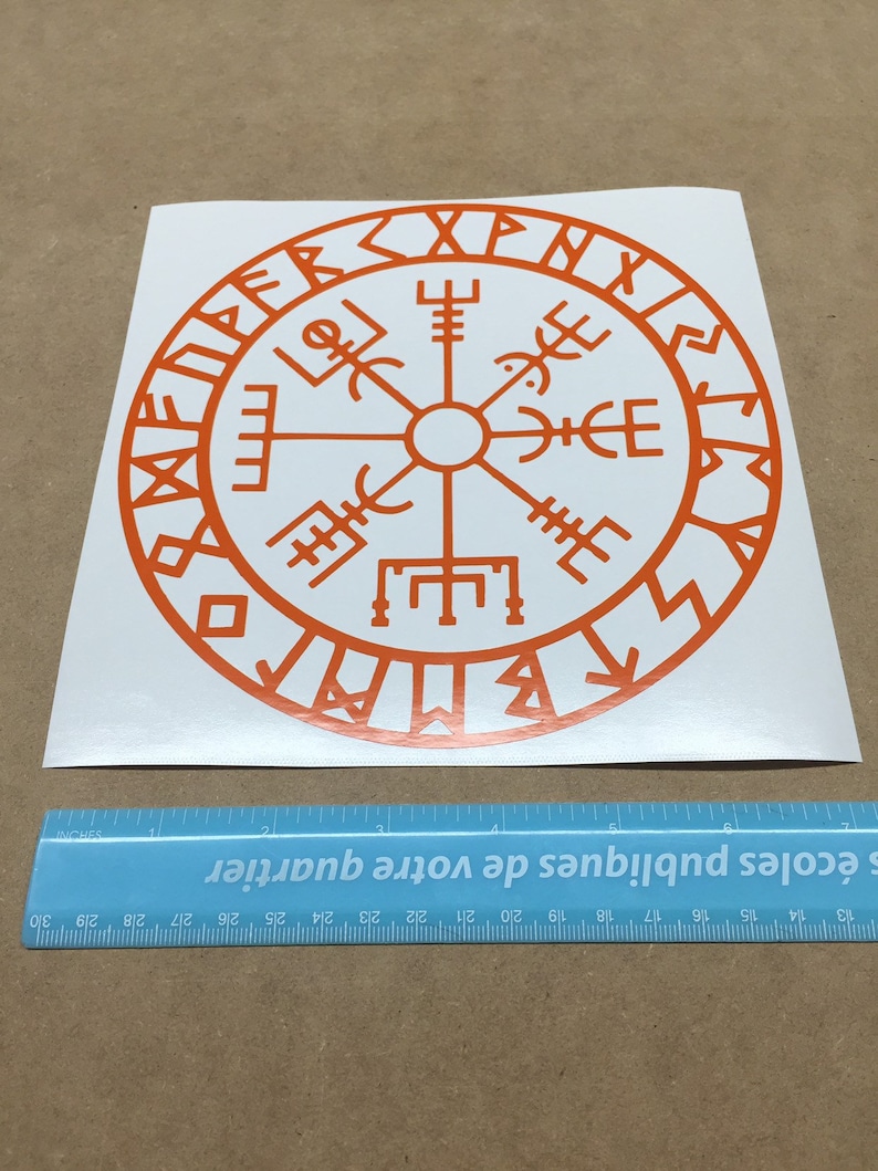 Nordic Compass Decal Viking Compass Vinyl Sticker Iceland - Etsy Canada