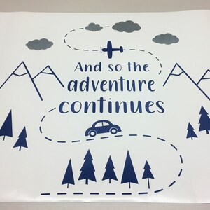 Little Adventurer Decal, Explore Decal Sticker, Mountain Vinyl Decal ...