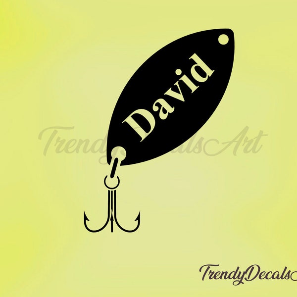 Custom Fishing Sticker - Etsy