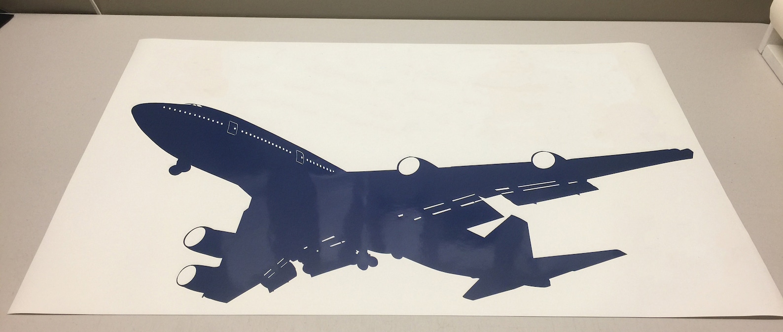 Boeing 747 Airplane Decal Boeing 747 Vinyl Sticker Airplane | Etsy