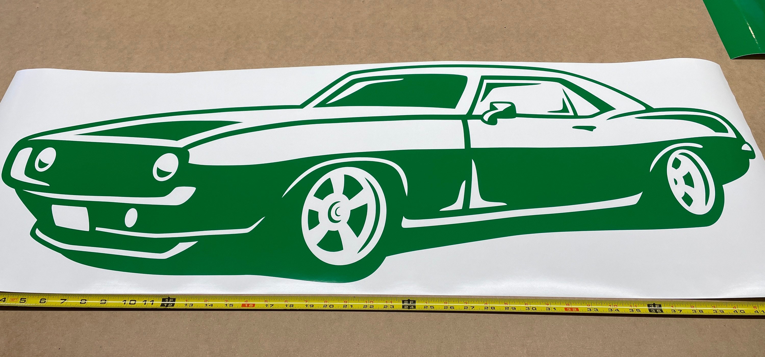 Chevy Camaro Decal Car Wall Decal Car Wall Vinyl Sticker - Etsy