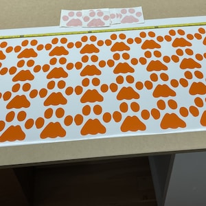 Set of 50 Animal Tracks Stickers, Animal Paws Decals, Choose Your ...