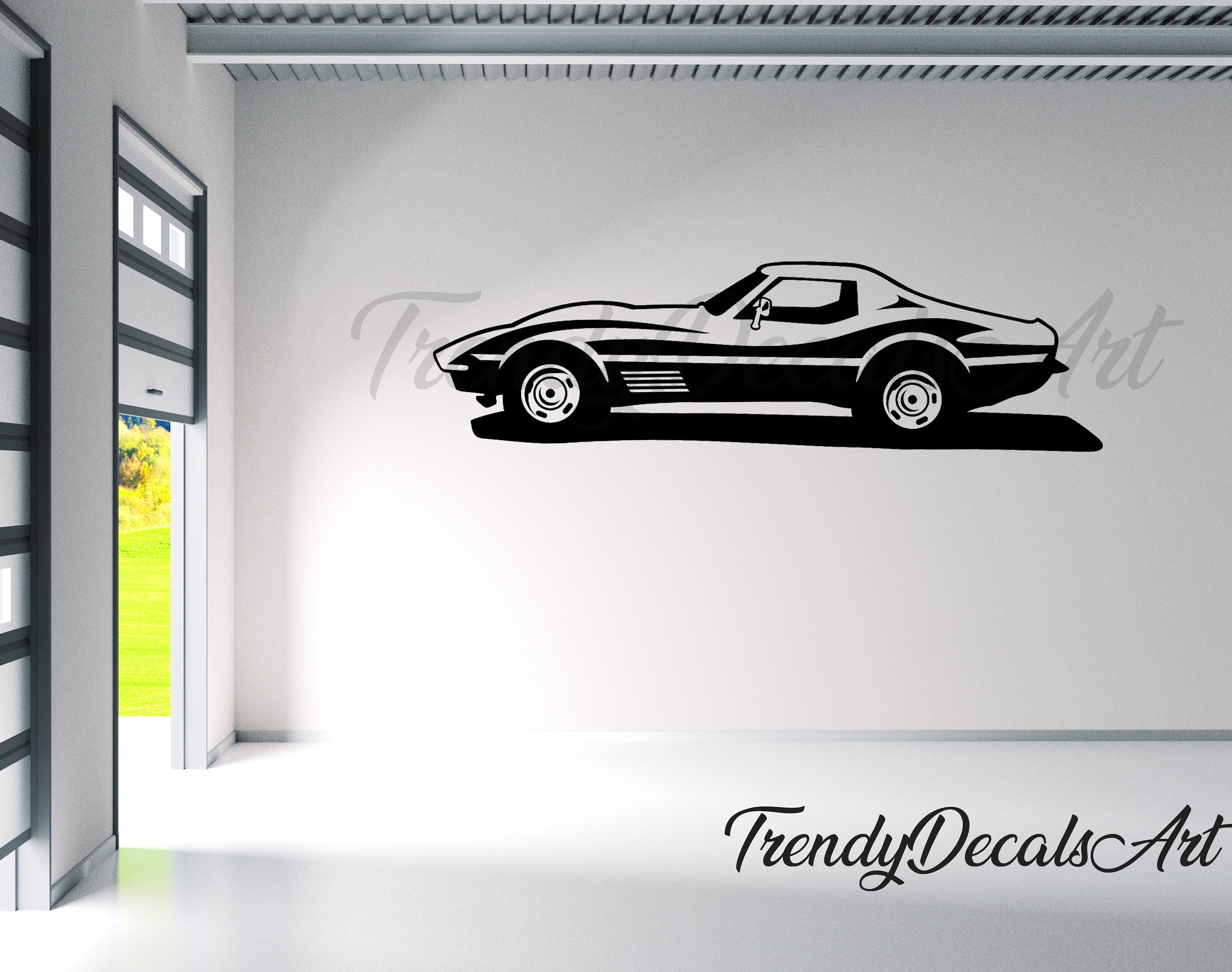 1980 Corvette Window Sticker