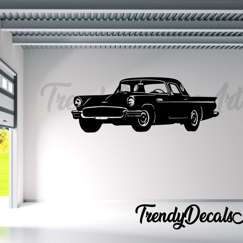 Thunderbird Car Decal - Etsy