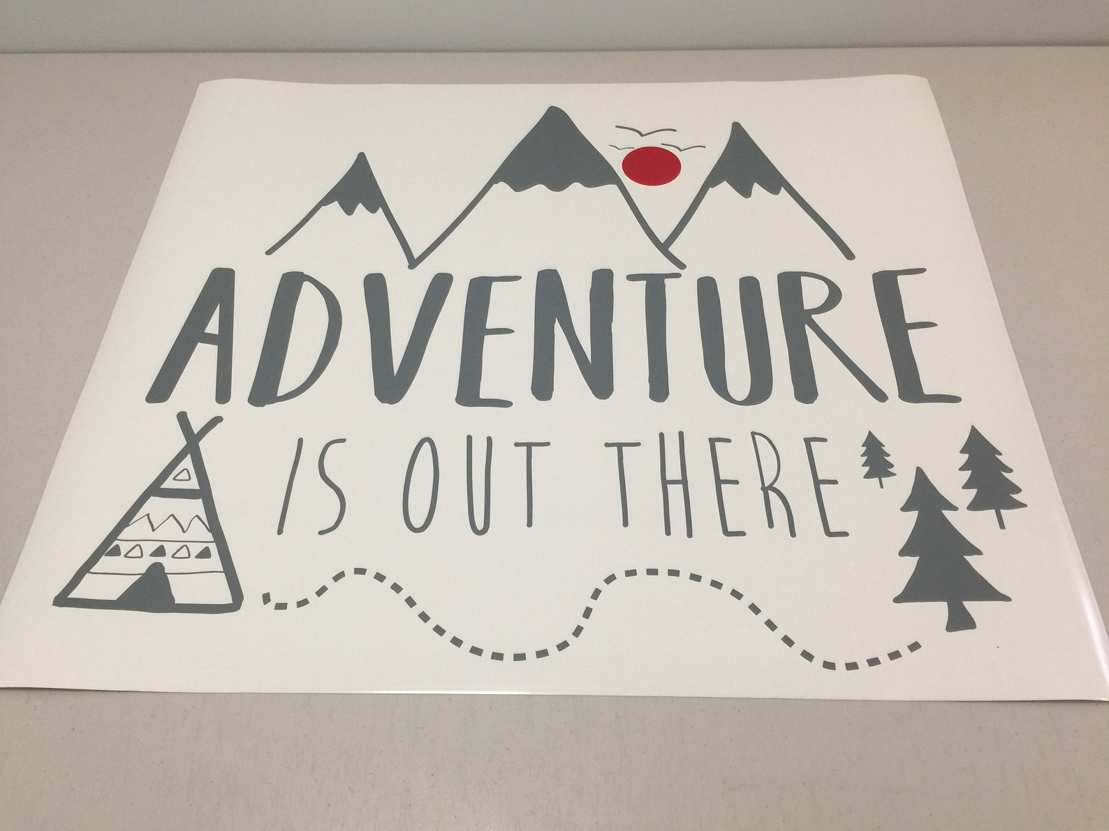 Adventure Decal Explore Decal Sticker Adventure is Out There | Etsy