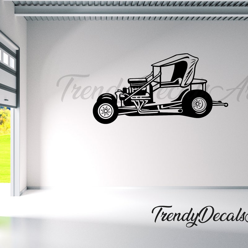 Hot Rod Drawing - Etsy