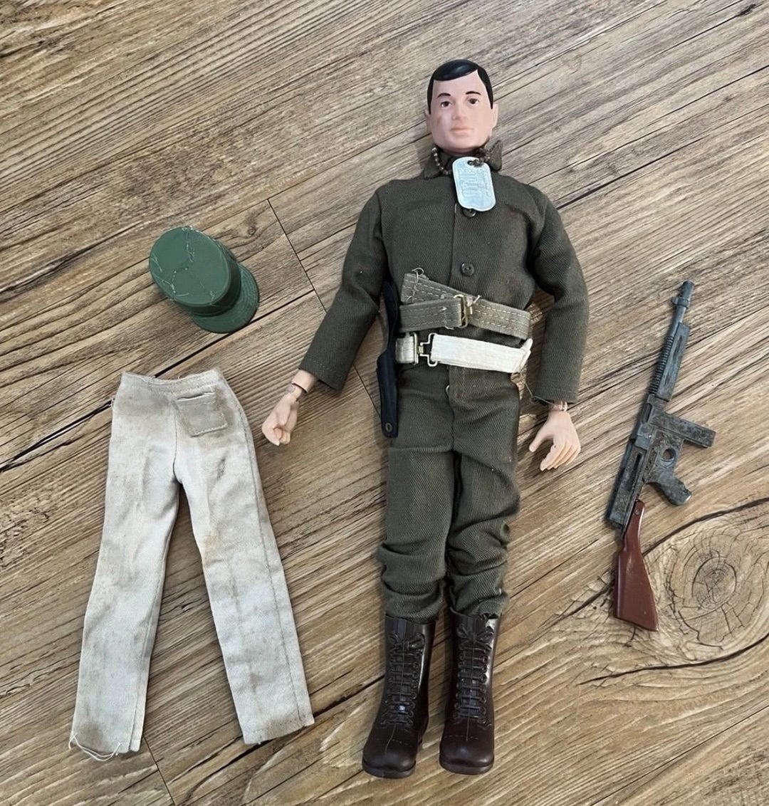 Vintage GI JOE 1964 Beefy Hands Baby Feet Action Figure - Etsy