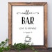 Coffee Bar Sign. Instant Download Printable. Rustic Wedding Print. Love ...