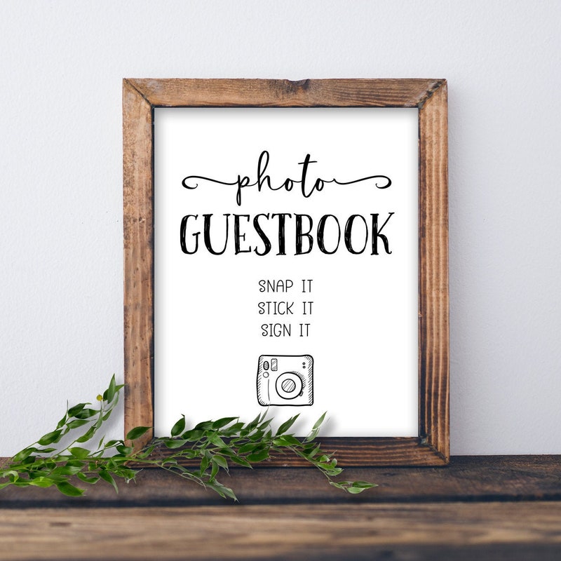 Photo Station Sign - Etsy