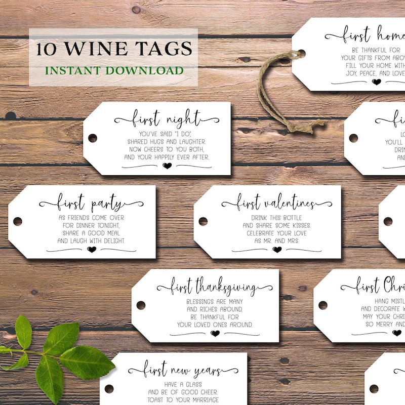 Bottle Label Bridal Shower - Etsy