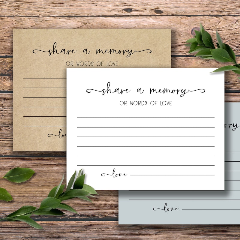 Write a Memory Card - Etsy