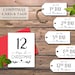 12 Days of Christmas Gift Tags & Card. Instant Download Printable ...
