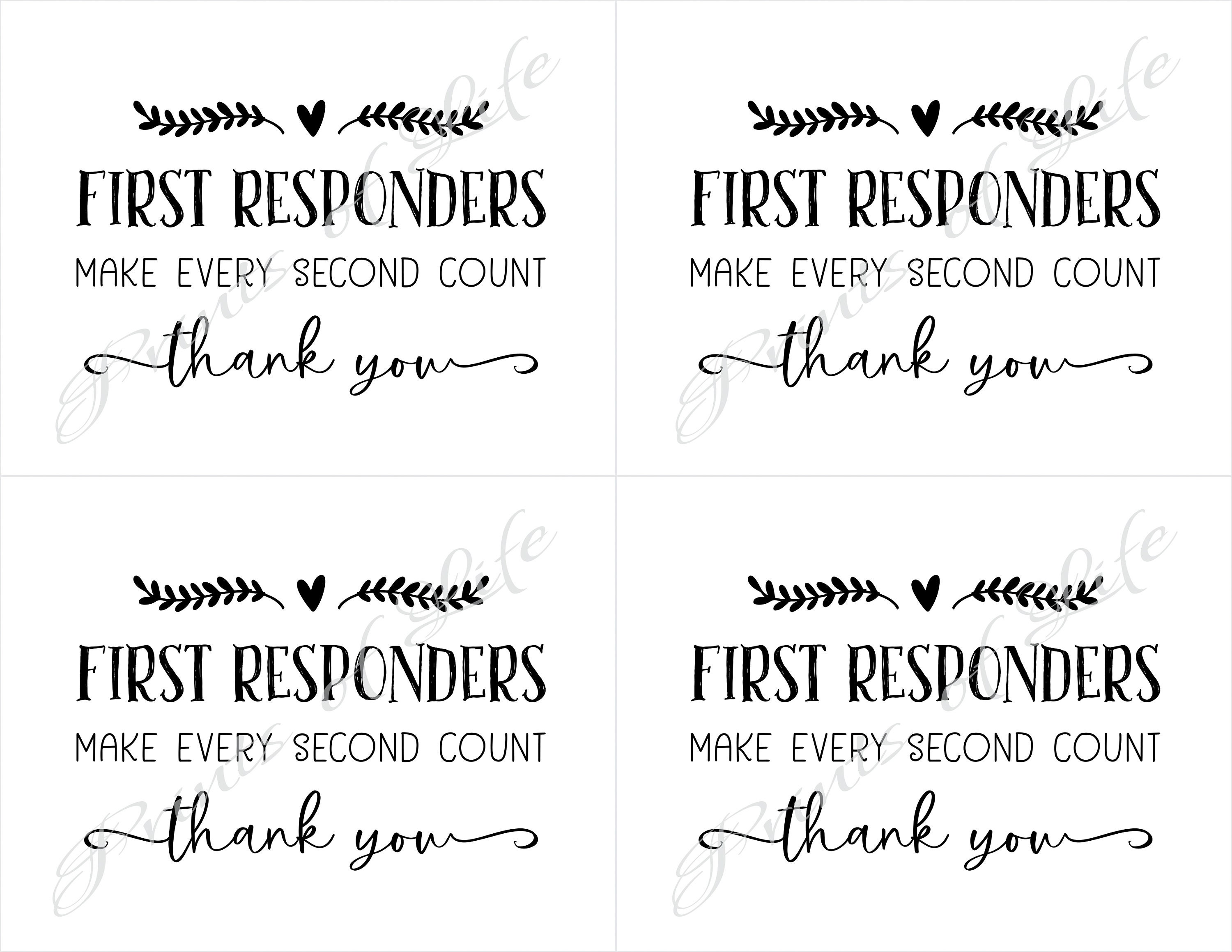 Thank You for Service Cards. Instant Download Printable. Appreciation ...