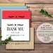 Thank You for Service Cards. Appreciation Package Gift Tags. Instant ...