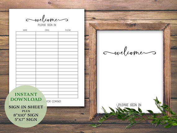 Welcome Please Sign In. Instant Download Printable. Sign in - Etsy
