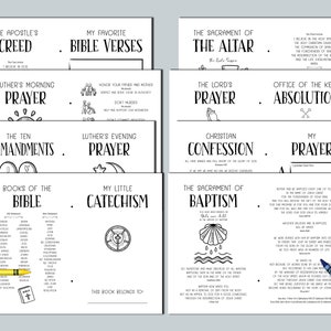 Kid's Reformation Activity Book. Instant Download Printable. Children's ...