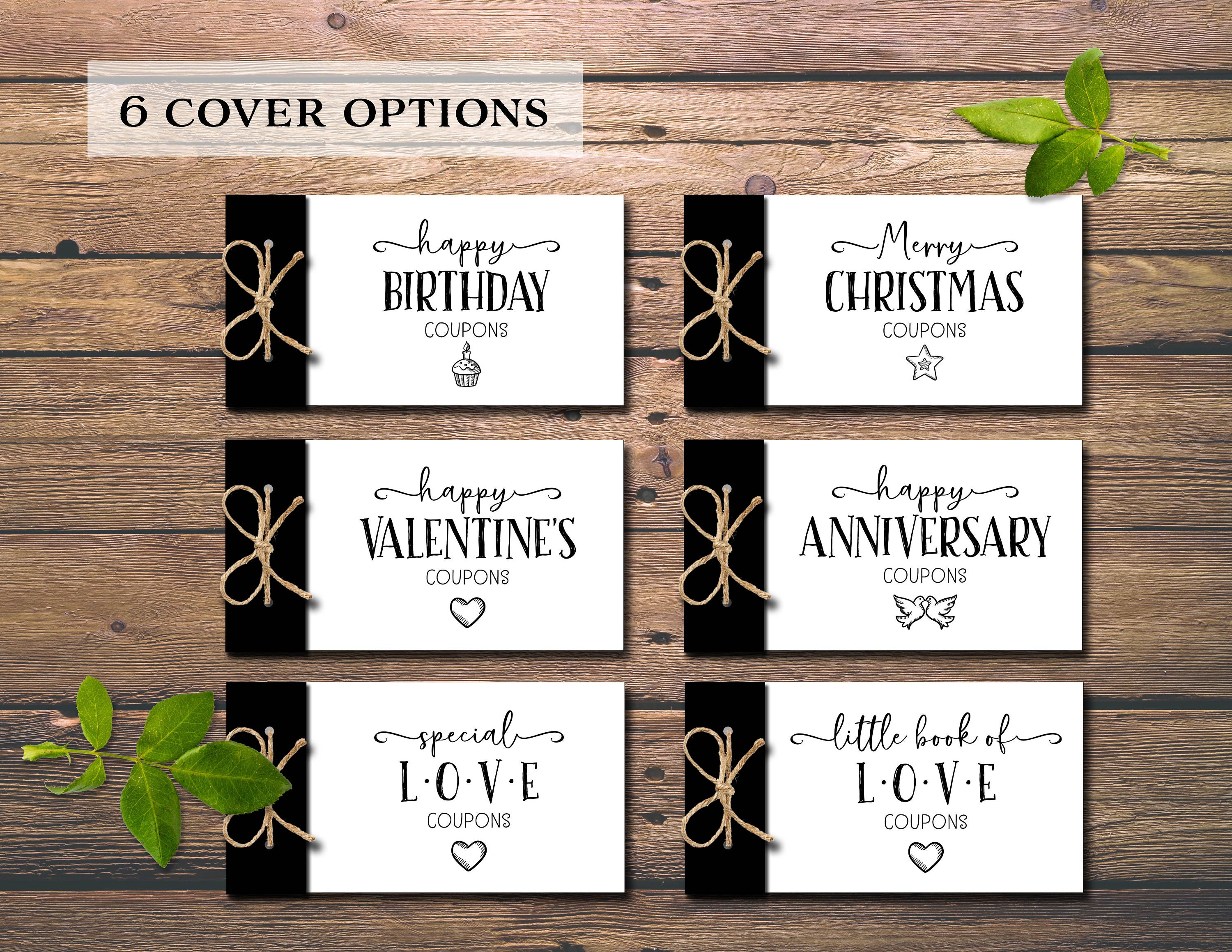 Romantic Coupons. Love Coupon Book. Instant Download DIY | Etsy