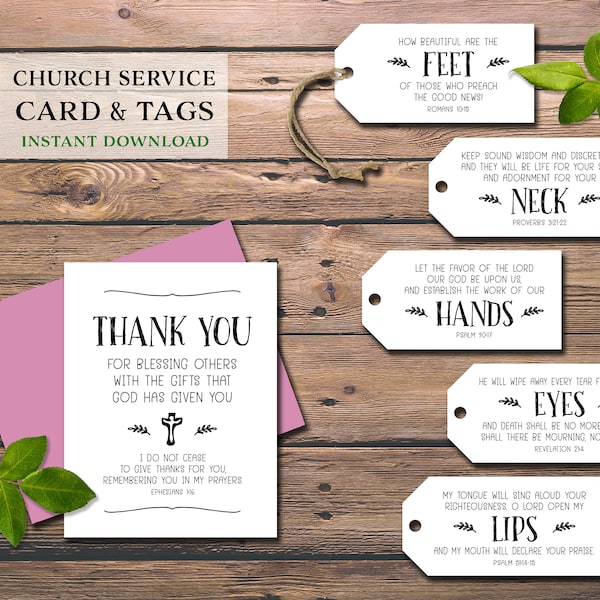 Christian Thank You Stickers - Etsy