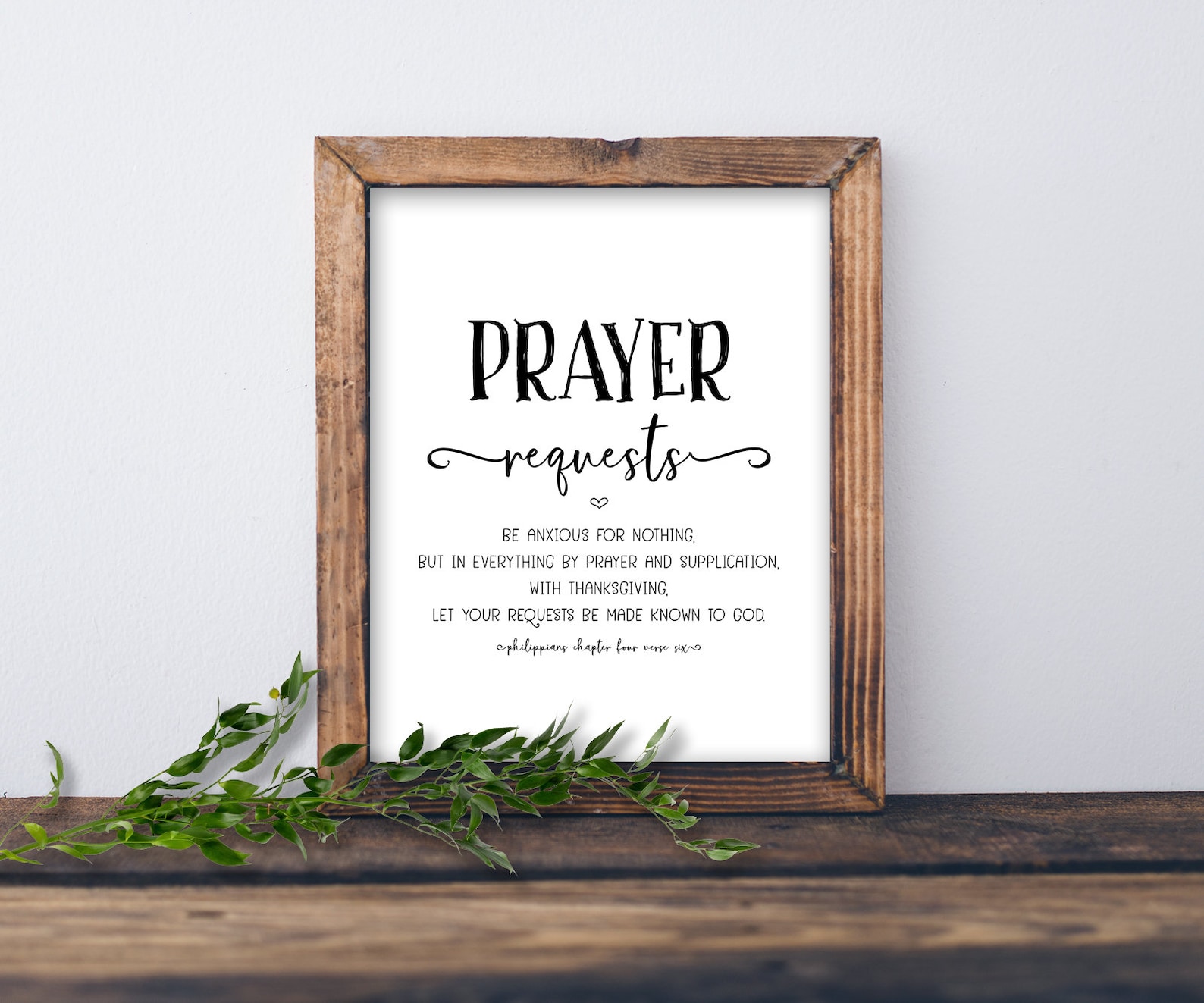 Prayer Request Cards and Sign. Instant Download Printable. Christian ...