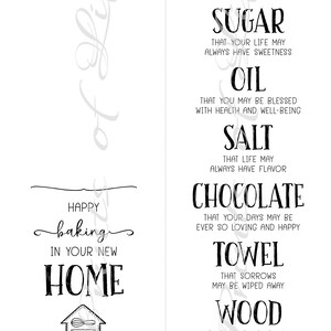 Happy Baking in Your New Home Card. Instant Download Printable ...