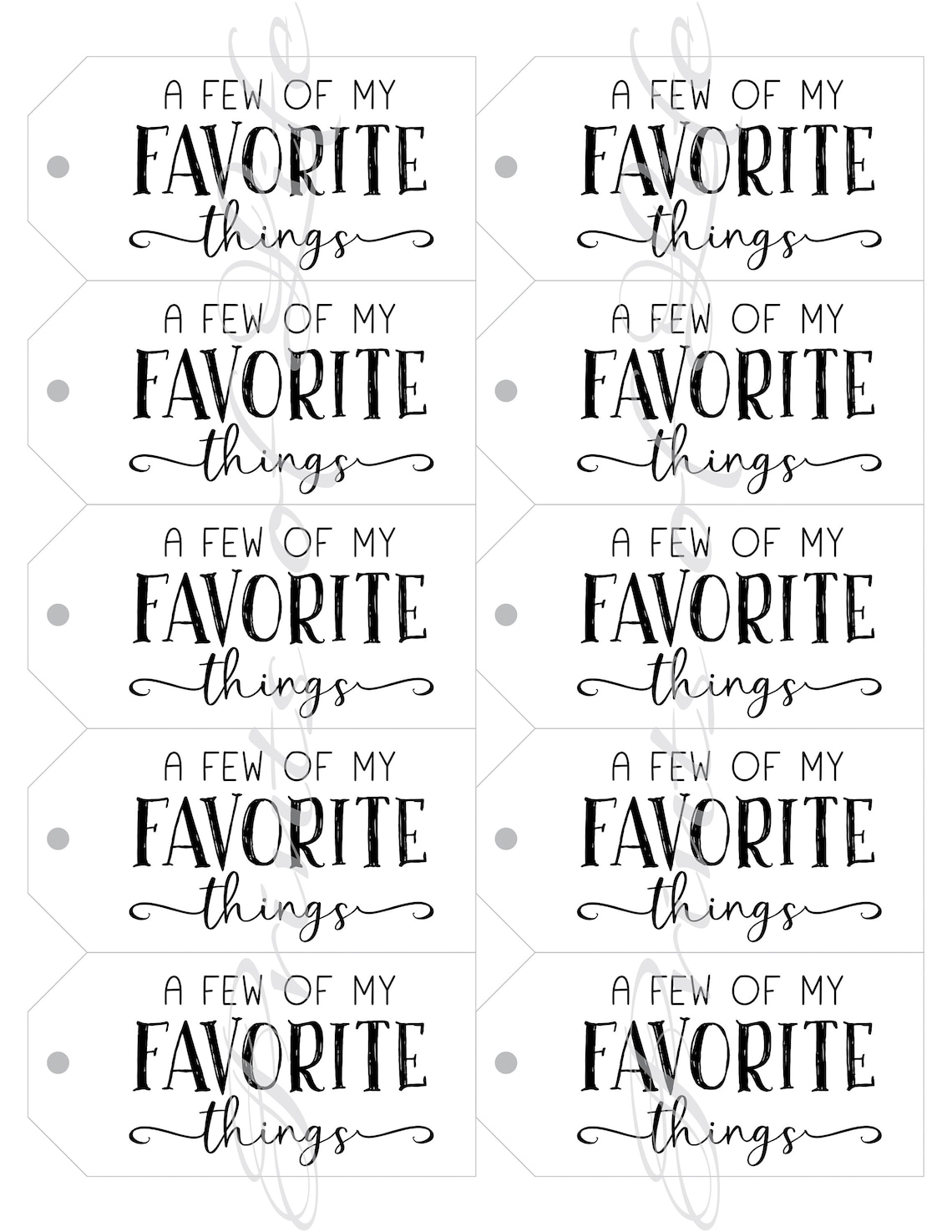 Made With Love Gift Tags. Instant Download Printable. Rustic | Etsy