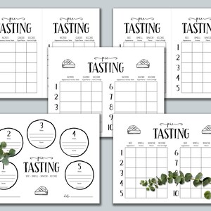 Pie Tasting Party Kit. Instant Download Printable. Score Card, Place ...