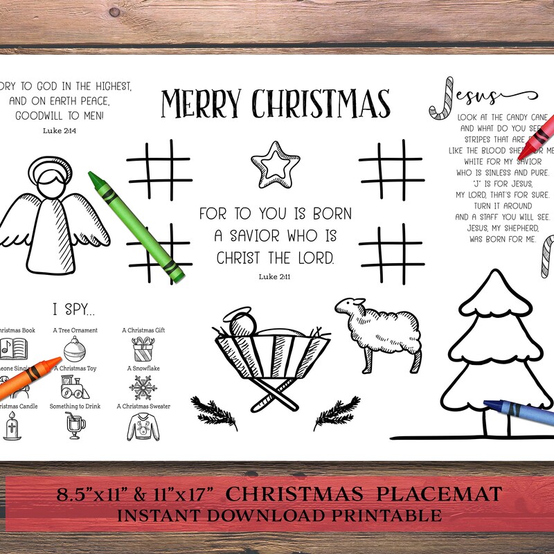 Christian Placemats - Etsy
