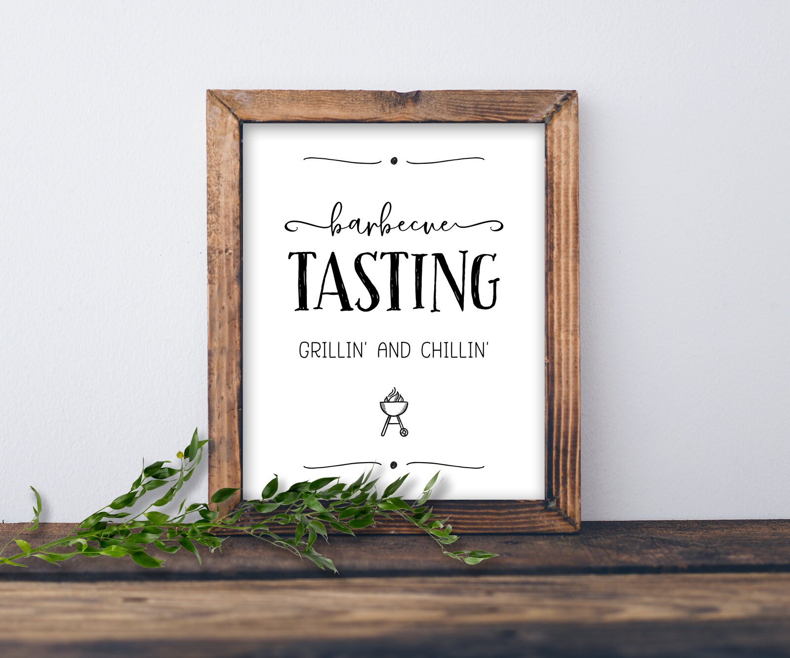 Barbecue Tasting Party Kit. Instant Download Printable. Score - Etsy