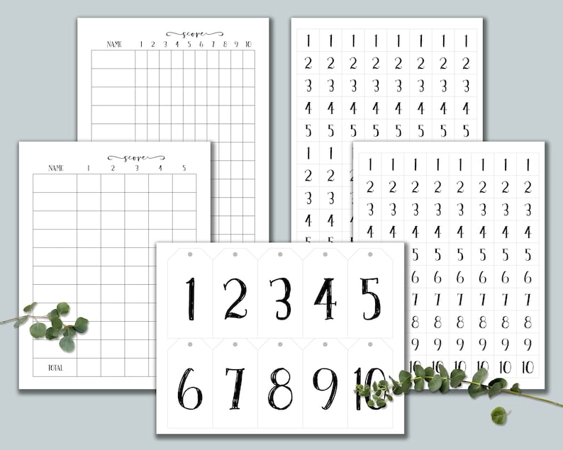 Cheese Tasting Party Kit. Instant Download Printable. Score - Etsy