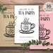 Kid's Tea Party Activity Book. Instant Download Printable. Children's ...