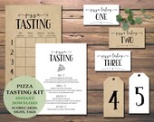 Pizza Tasting Party Kit. Instant Download Printable. Score - Etsy