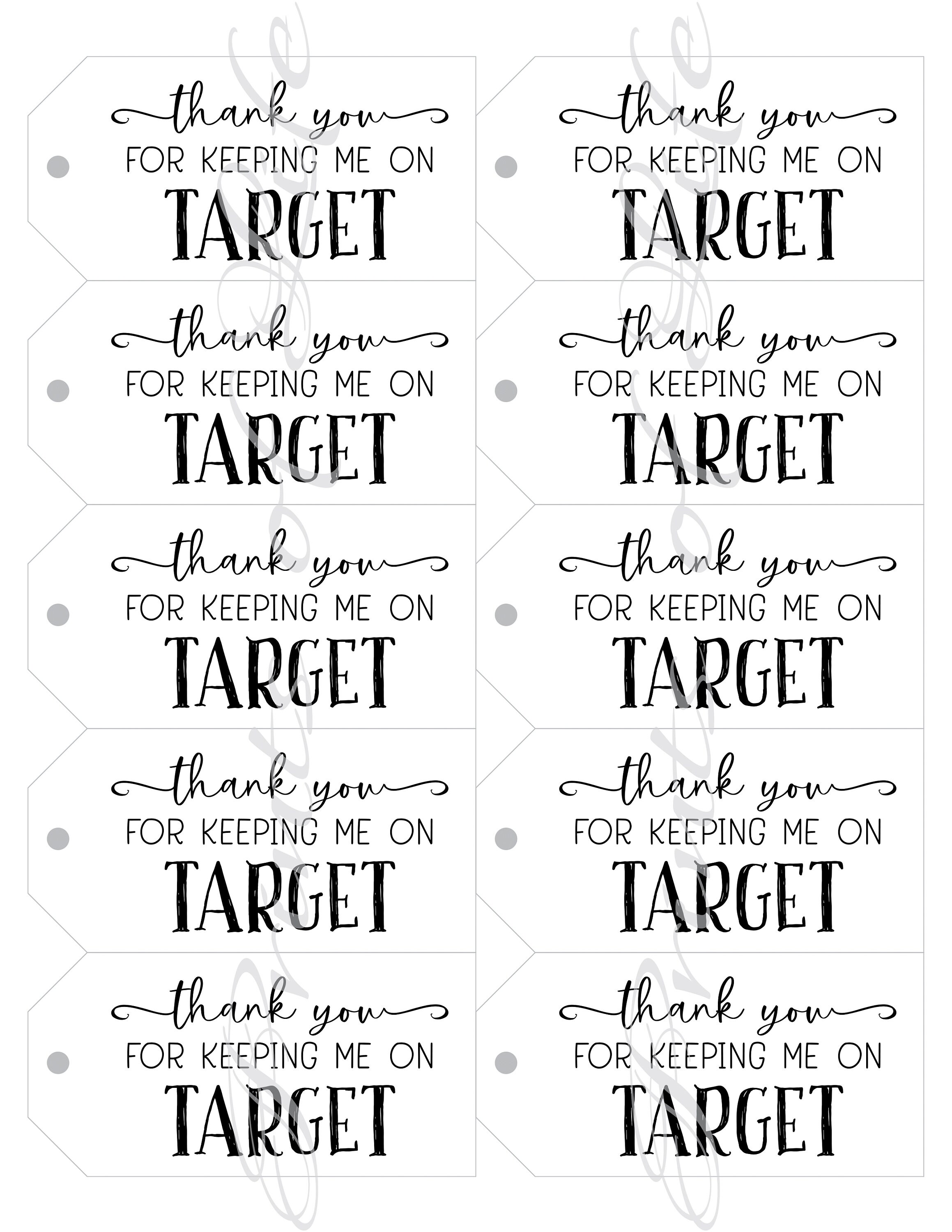 Gift Tags to Attach to Gift Cards. Instant Download Printable. - Etsy
