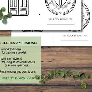 Kid's Reformation Activity Book. Instant Download Printable. Children's ...